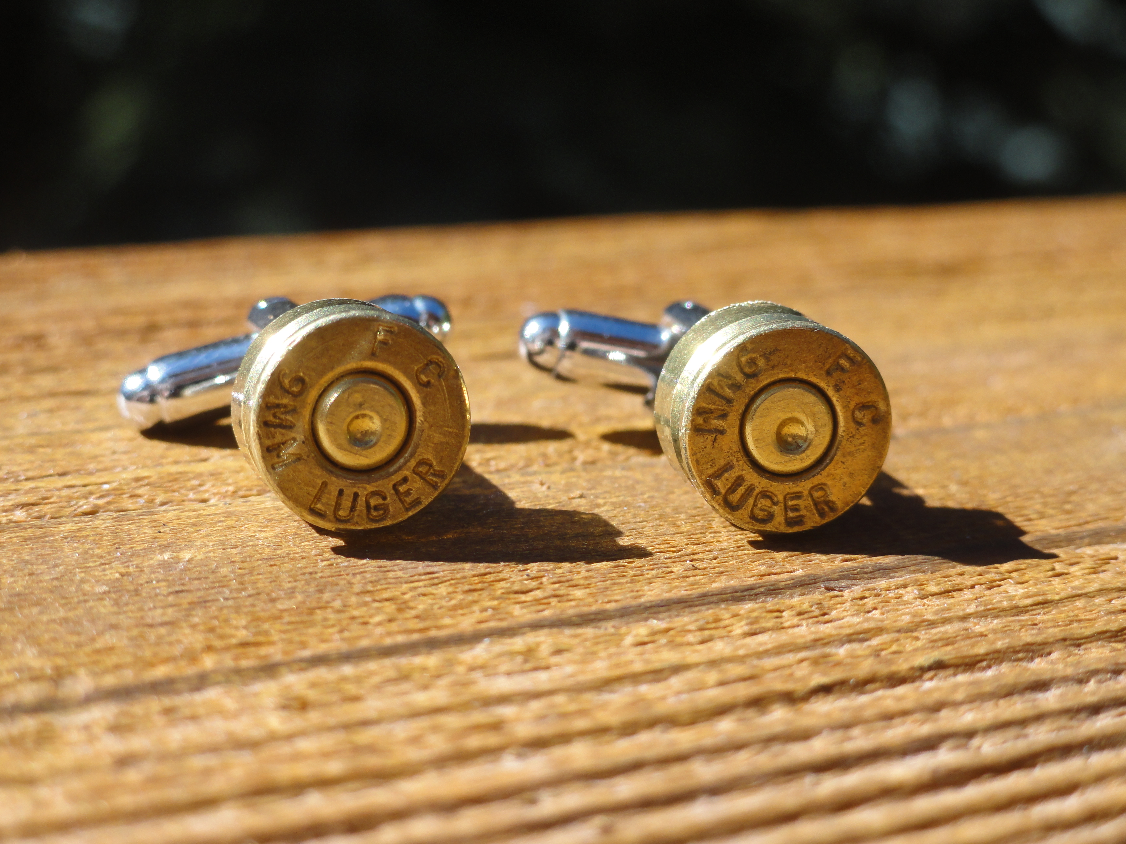 Federal City Luger 9mm Cufflinks – Loud Cufflinks