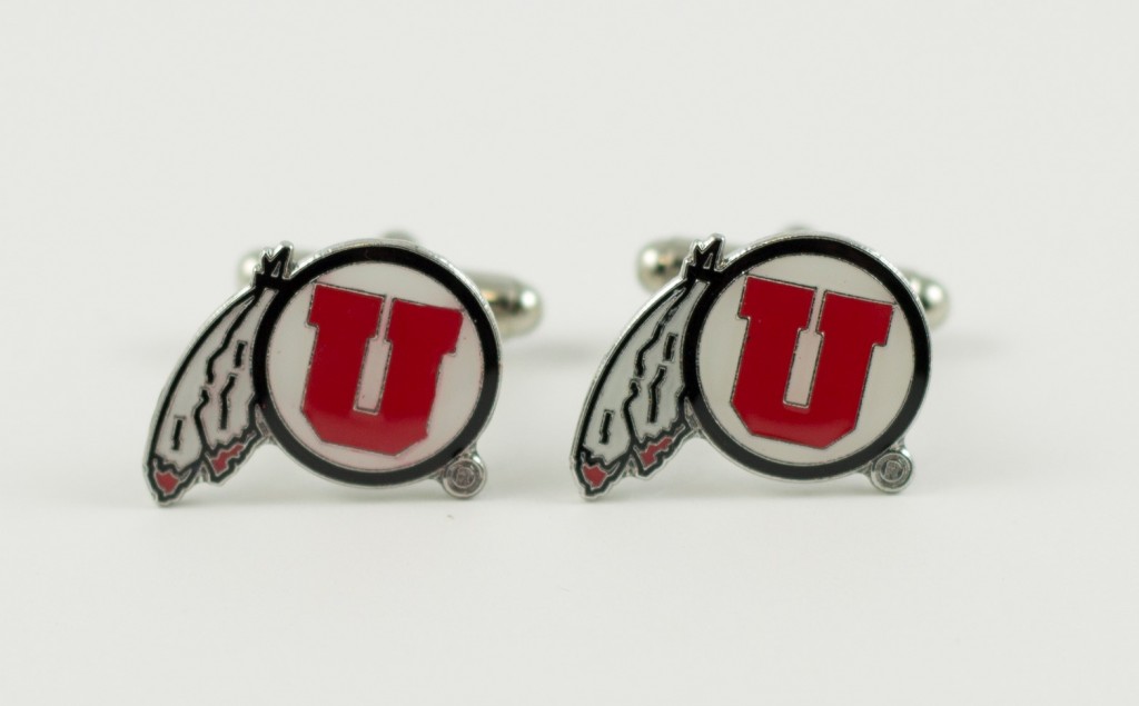 University of Utah Utes Cufflinks, Lapel Pin, Tie Bar and Earrings ...
