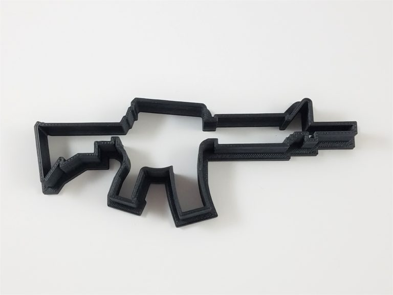 AR15-Inspired Rifle Cookie Cutter – Loud Cufflinks