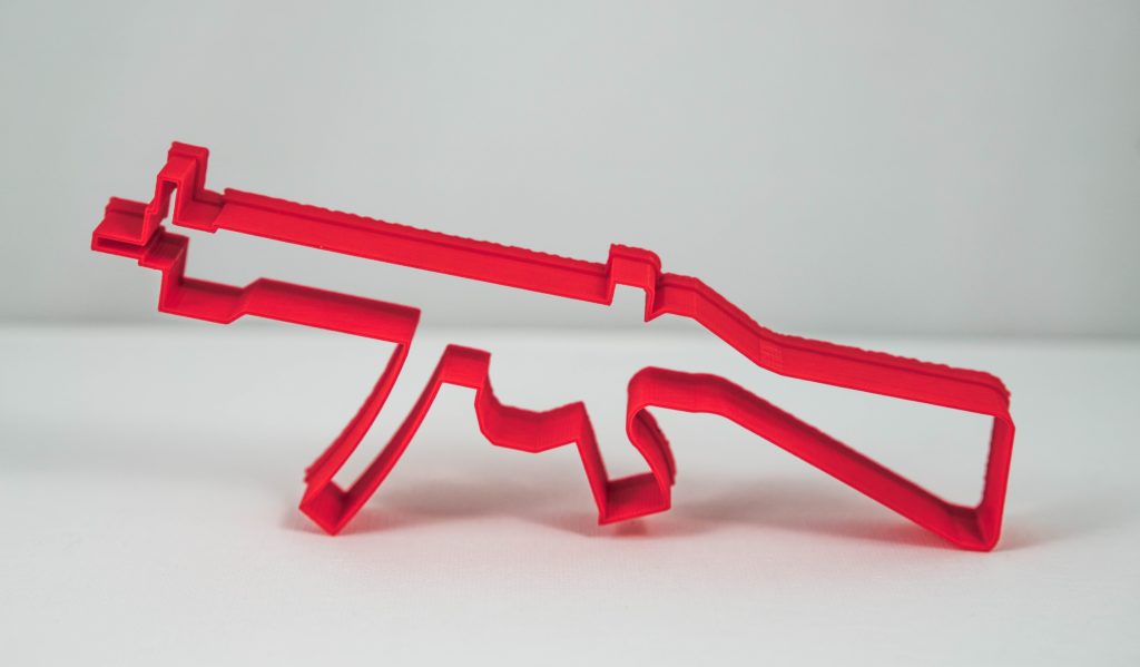MP5 Rifle Cookie Cutter – Loud Cufflinks