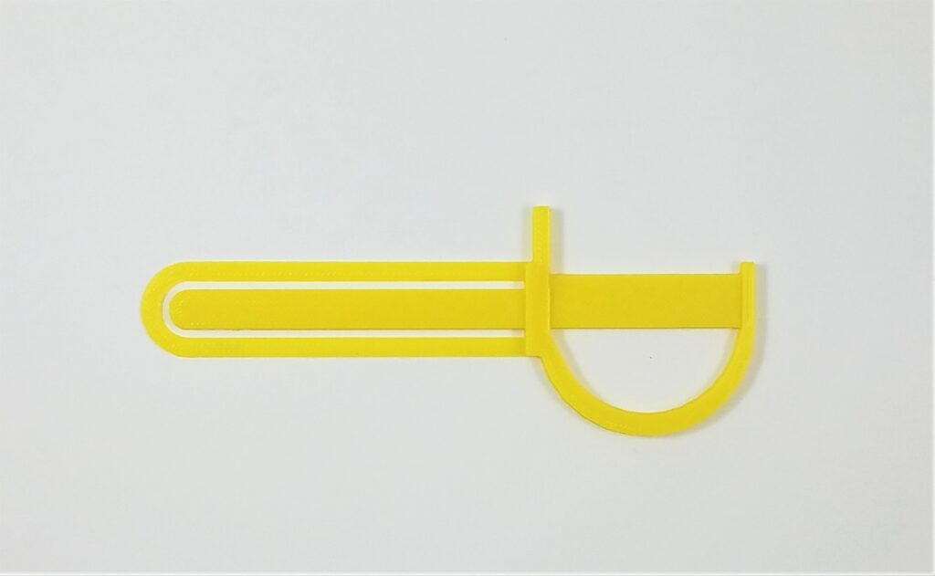 Sword 3D Printed Bookmark – Loud Cufflinks